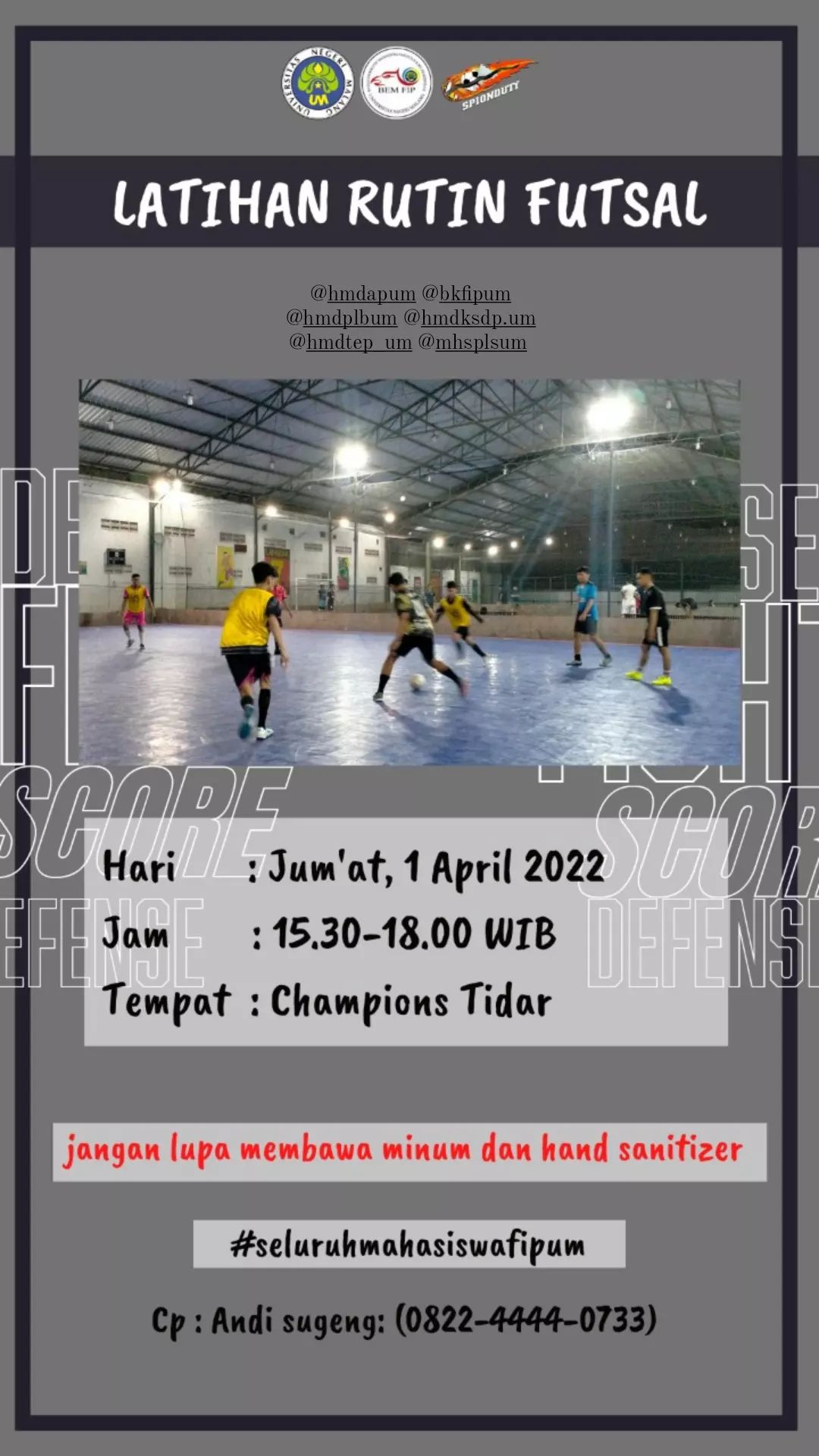 Web Unit Aktivitas Mahasiswa FIP UM